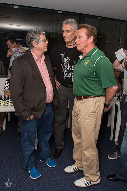 2015 Arnold Classic: Chess and the Terminator | ChessBase