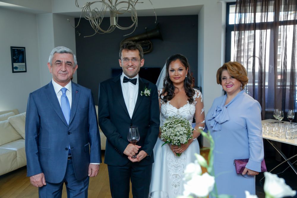 Aronian and Caoili tie the knot | ChessBase