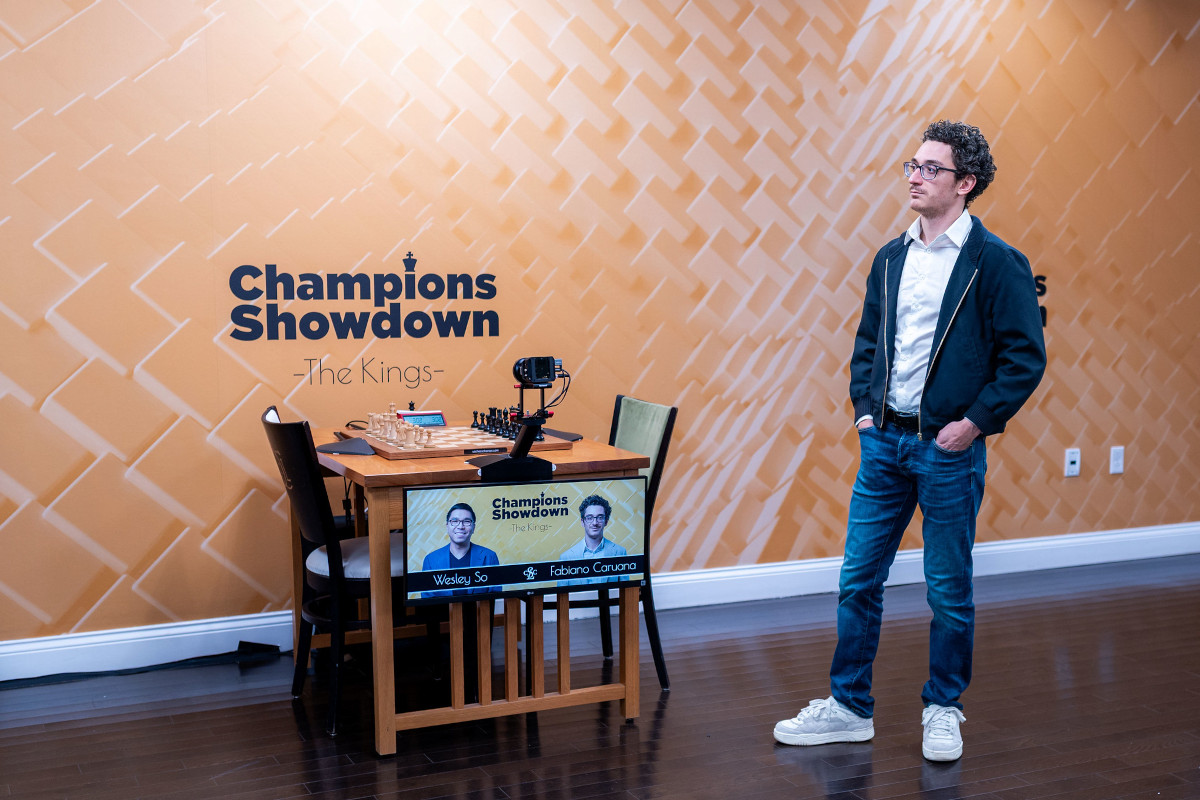 Champions Showdown: Caruana leapfrogs So in the leaderboard | ChessBase
