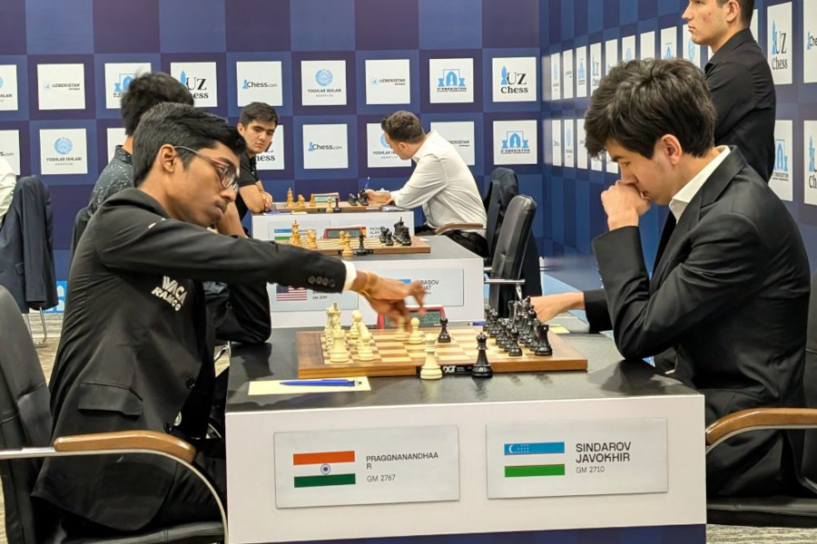 UzChess Cup: Pragg joins Abdusattorov in the lead | ChessBase