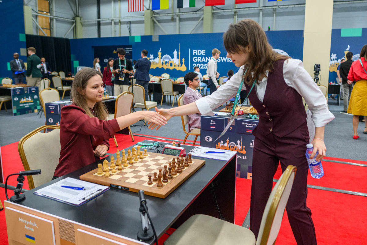 Grand Swiss: Many upsets in the women's section | ChessBase