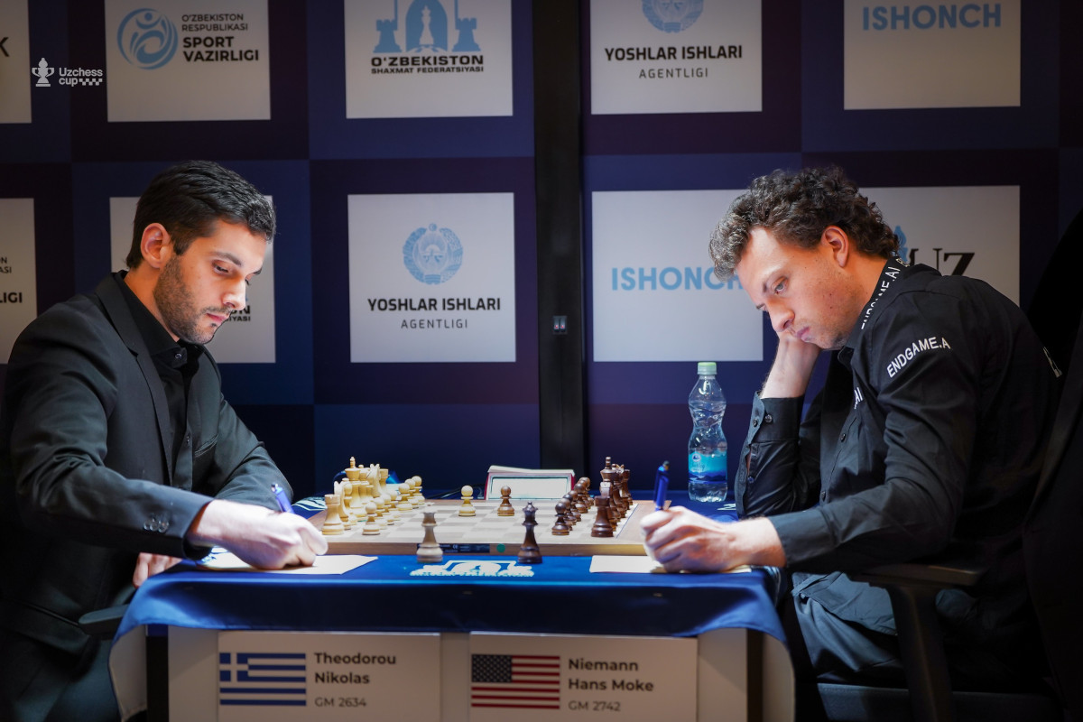 UzChess Cup: Madaminov, Theodorou stun Nepo, Niemann | ChessBase