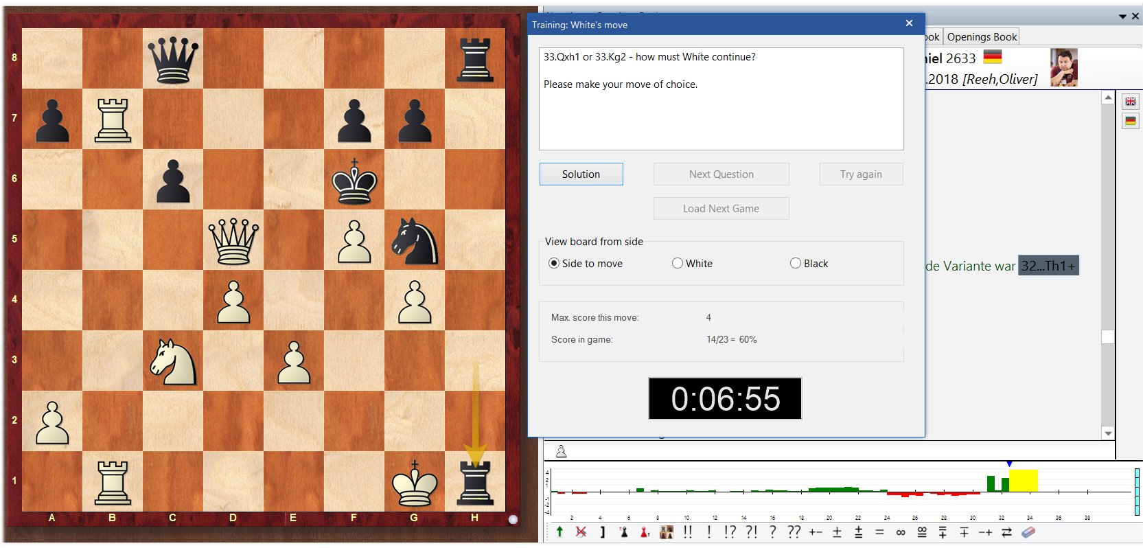 Tactics training with the ChessBase Magazine | ChessBase