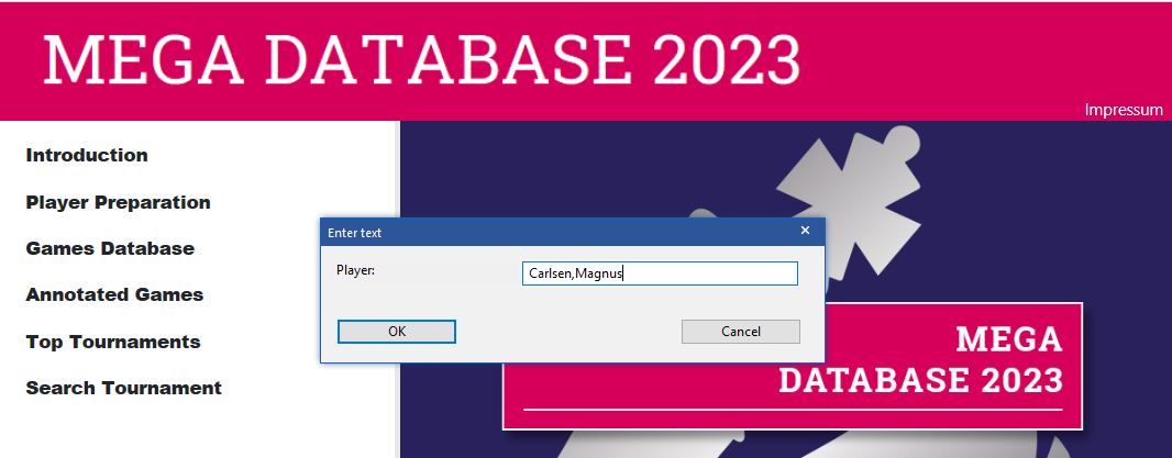 Mega Database 2023 // BACK-UP | ChessBase