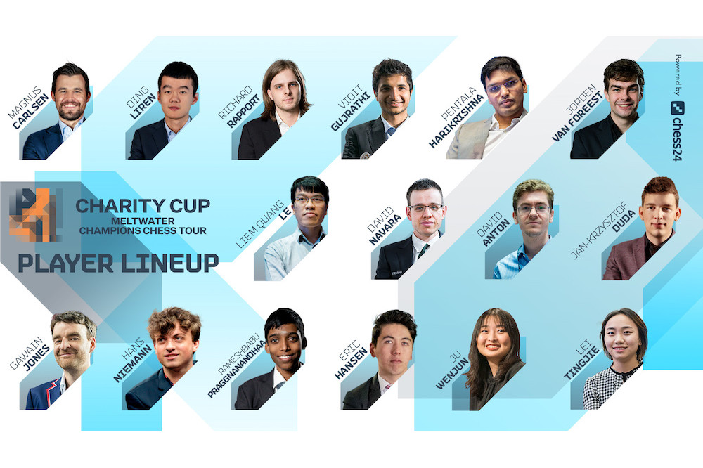 Charity Cup, a UNICEF fundraiser, kicks off Saturday | ChessBase