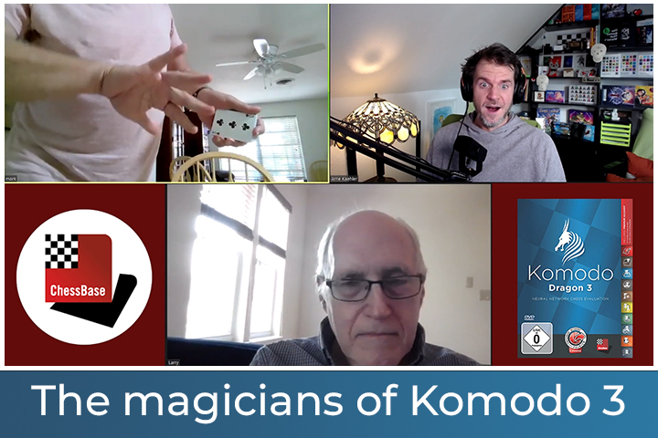 The magicians of Komodo 3 - Larry Kaufman and Mark Lefler | ChessBase