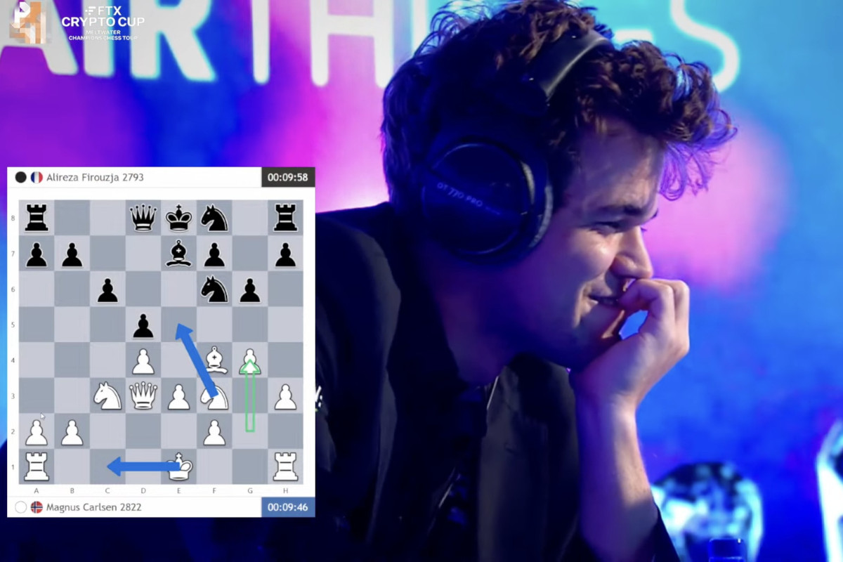 FTX Crypto Cup: Carlsen beats Firouzja in thrilling match, leads ...