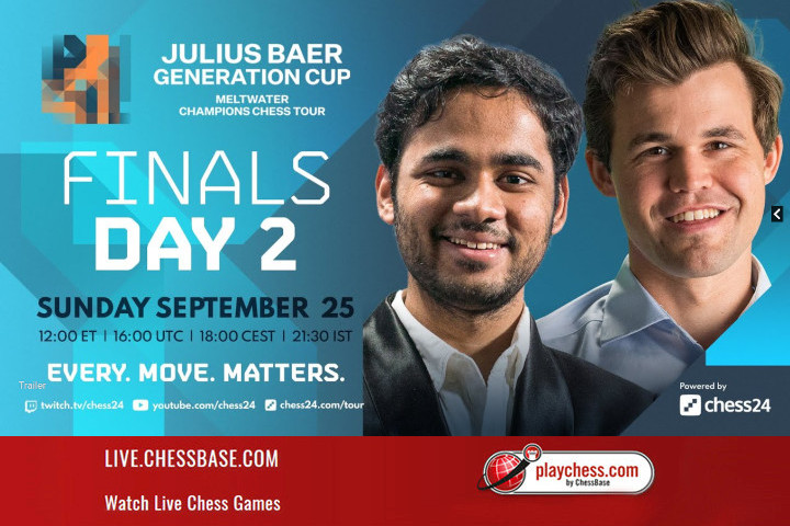 Generation Cup Finals: Games and standings | ChessBase