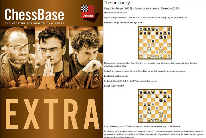 New: CBM Extra #211 | ChessBase