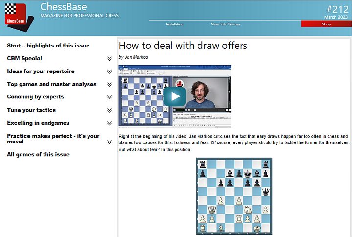 "Draw?" | ChessBase