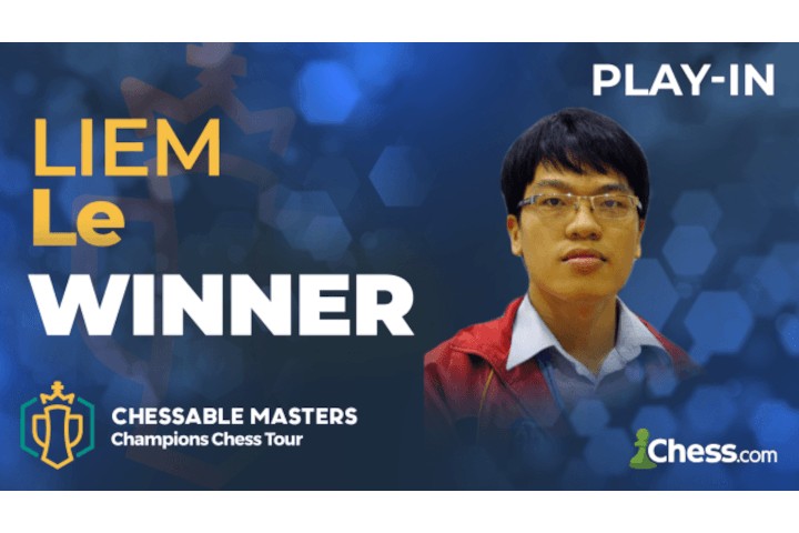 Chessable Masters Play-In: Le Quang Liem the top scorer | ChessBase
