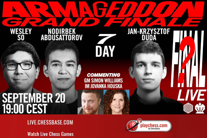 Armageddon Grand Finale: Live! | ChessBase