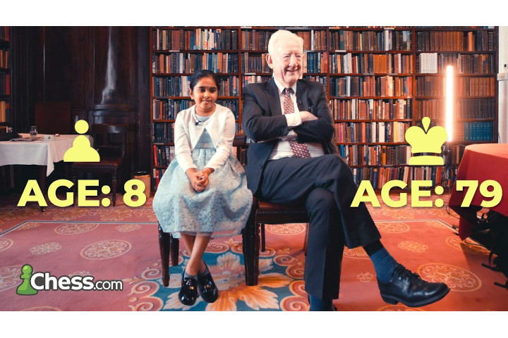 8-year-old prodigy faces 79-year-old British champion | ChessBase