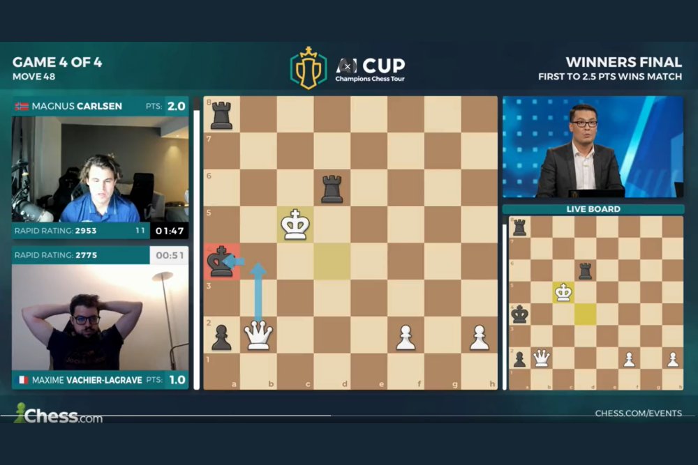 AI Cup: Carlsen beats MVL, reaches Grand Final | ChessBase