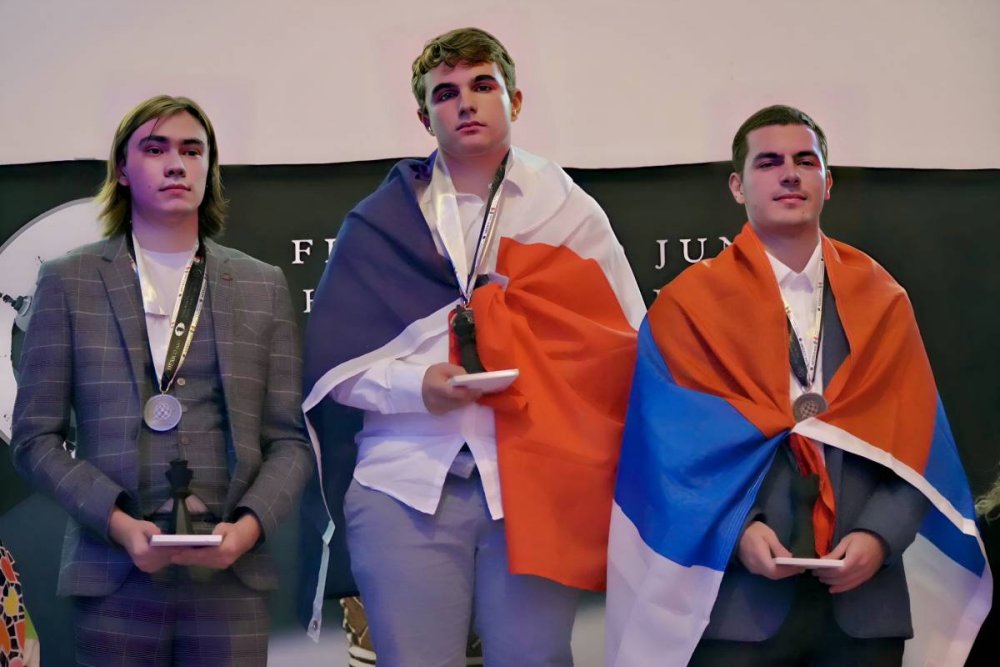 Marc'Andria Maurizzi wins World Junior Championship | ChessBase