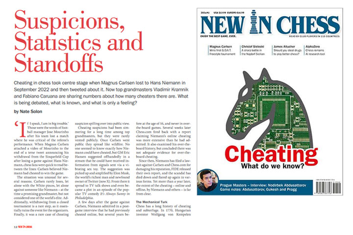 Cheating: What do we know? | ChessBase