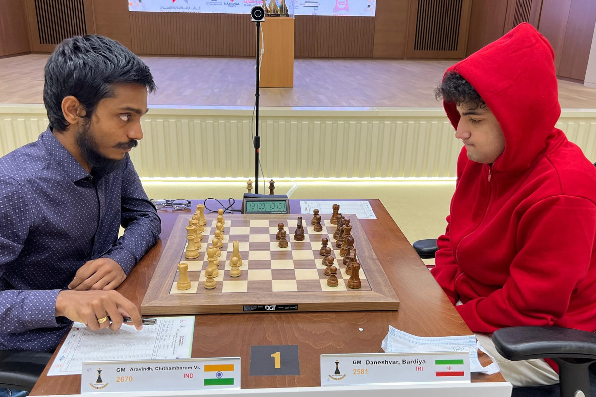Sharjah: Daneshvar takes down Aravindh, Shankland beats Niemann | ChessBase