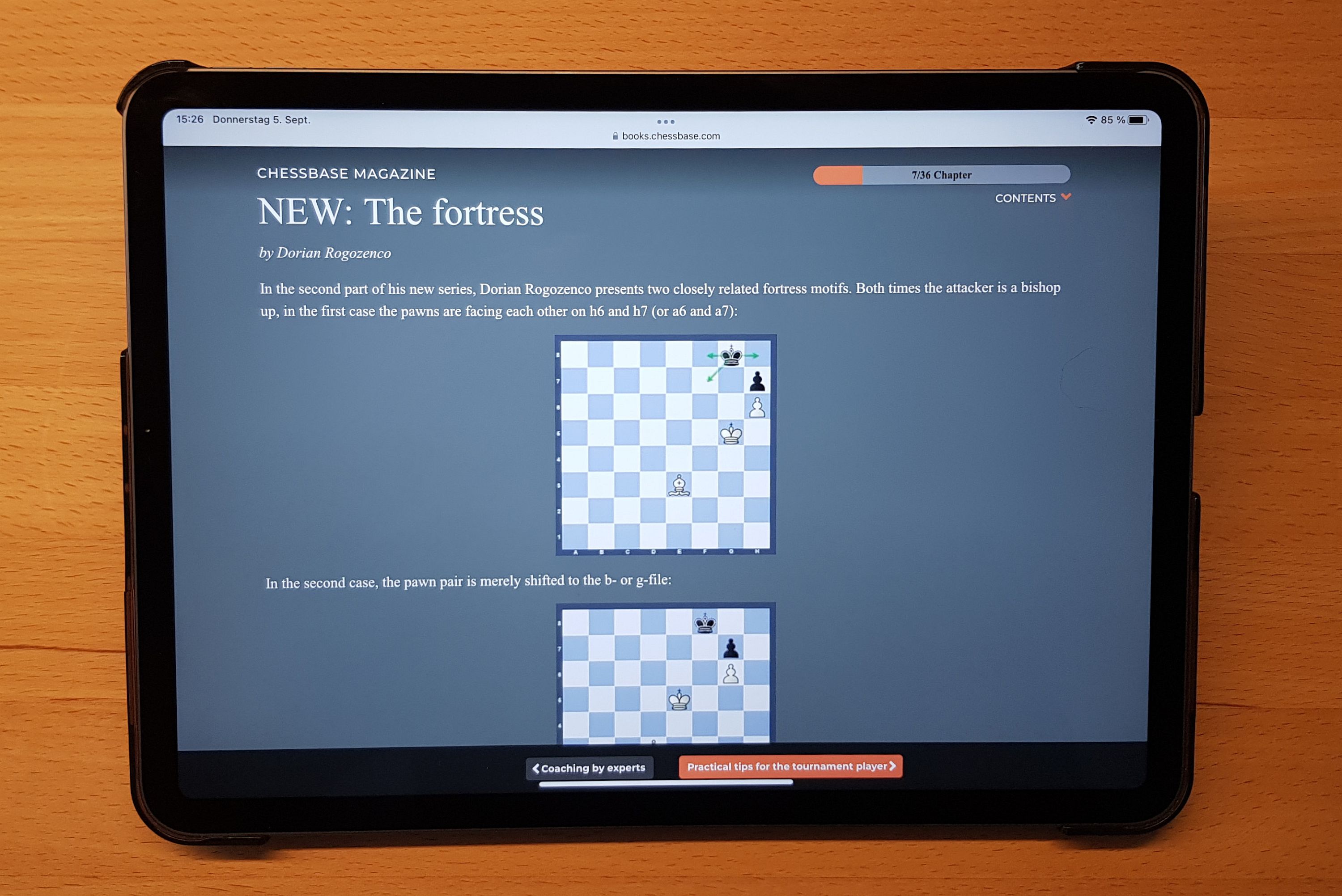 "You have to know fortresses, just like openings" | ChessBase
