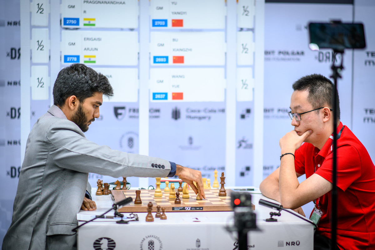 Budapest R7 (open): Impressive Gukesh beats Wei to keep India's perfect score | ChessBase