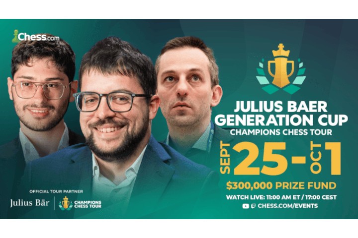 Julius Baer Generation Cup: The final leg of the 2024 Champions Chess ...