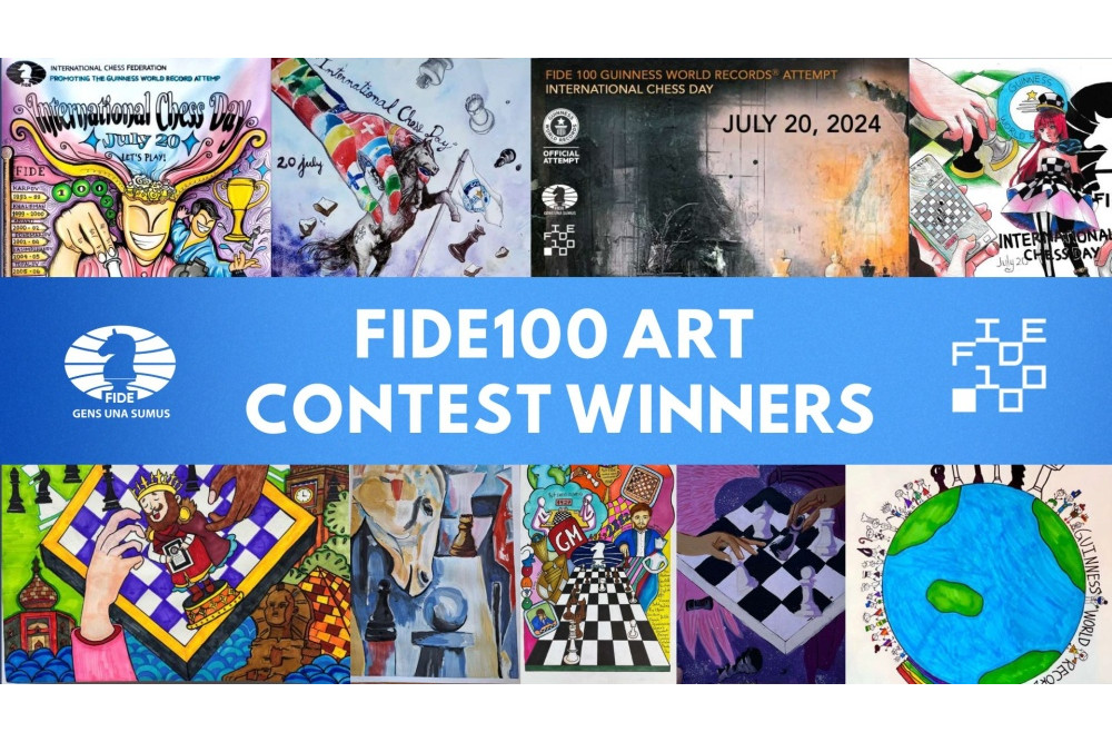 FIDE 100 Art Contest: Celebrating chess through creativity | ChessBase