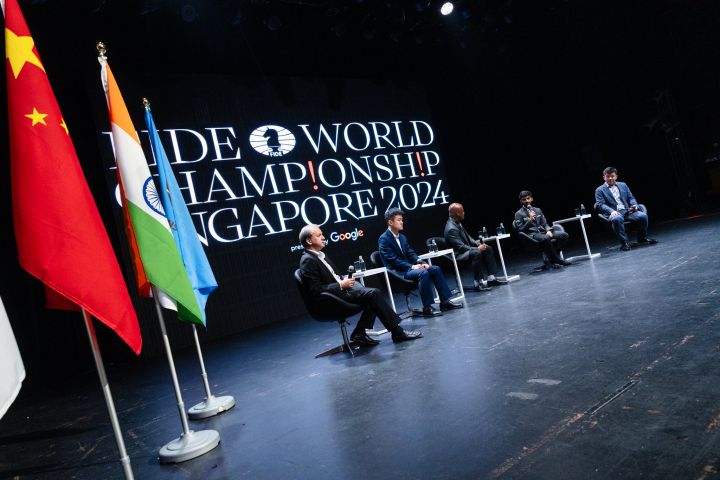 FIDE World Championship: Opening press conference | ChessBase