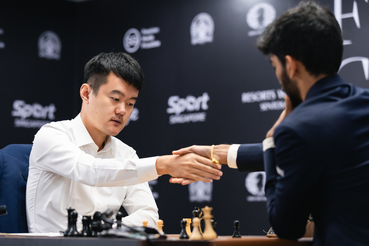 World Championship Game 4: Gukesh reacts well to Ding's opening ...