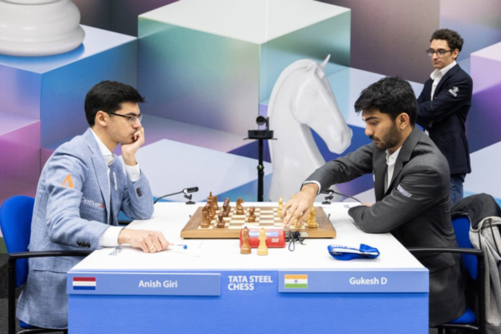 Tata Steel Chess R1: Gripping opening round, wins for Gukesh, Keymer ...