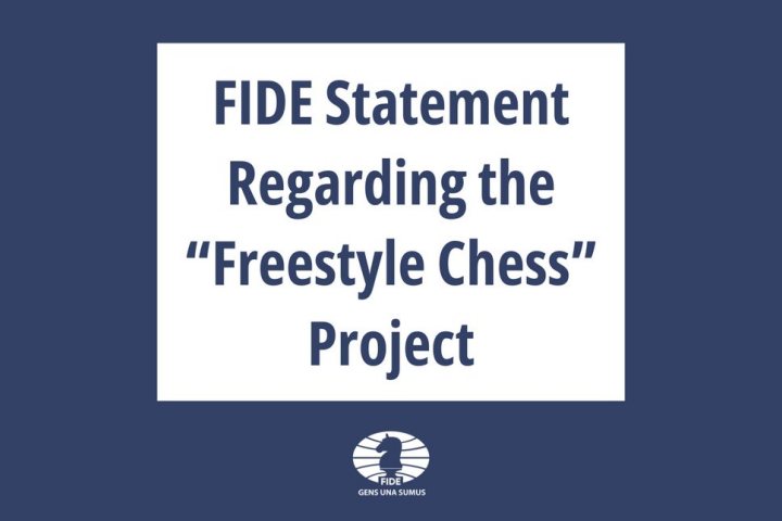 FIDE Statement regarding the “Freestyle Chess” project | ChessBase