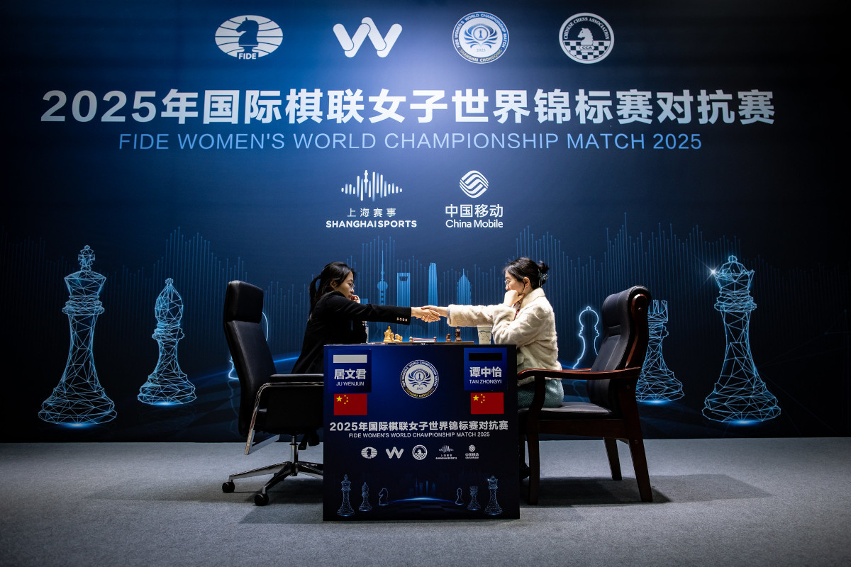 Women's WCC Game 1: A cautious draw to start the match | ChessBase