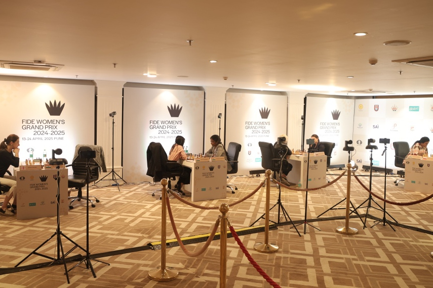 Women's GP Pune: Divya and Zhu share the lead with 2/2 | ChessBase