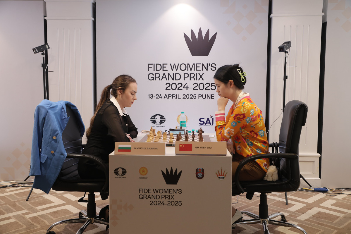 Women's GP Pune: Zhu dodges a bullet, still leads | ChessBase