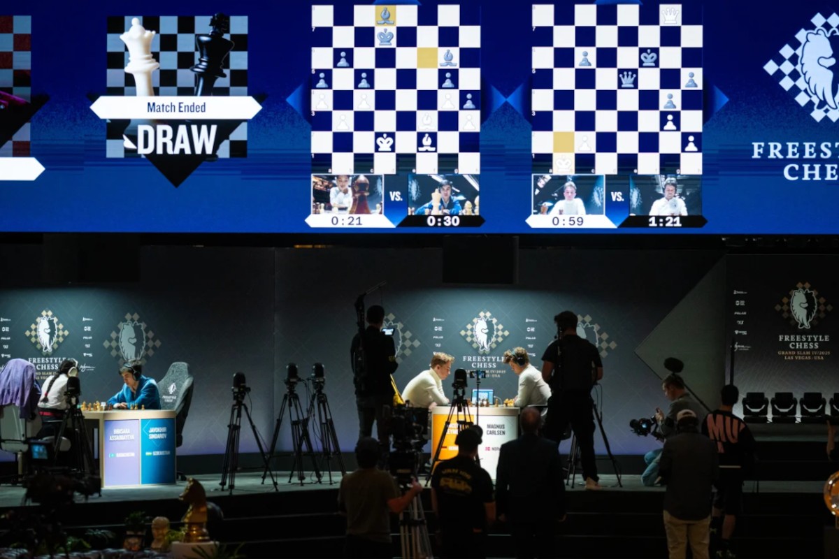 Freestyle Chess Las Vegas: Carlsen out of title race, Nakamura ...