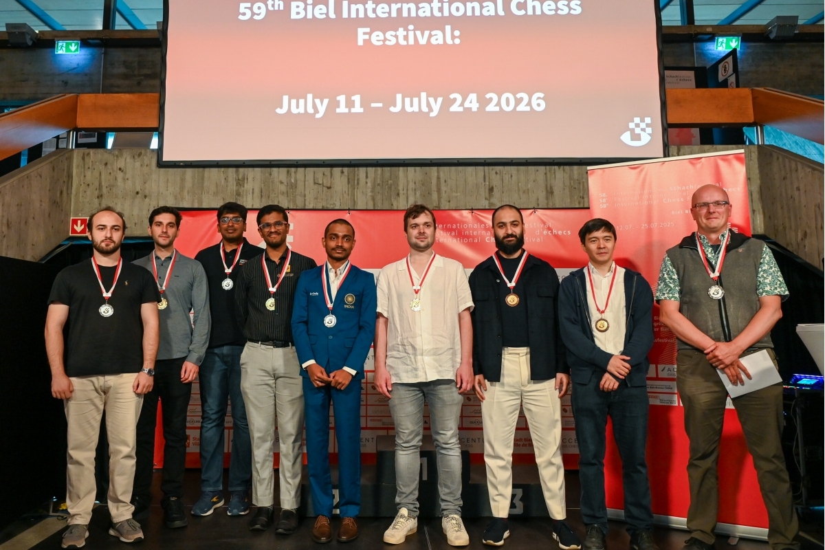 Biel Chess Festival crowns the winners | ChessBase