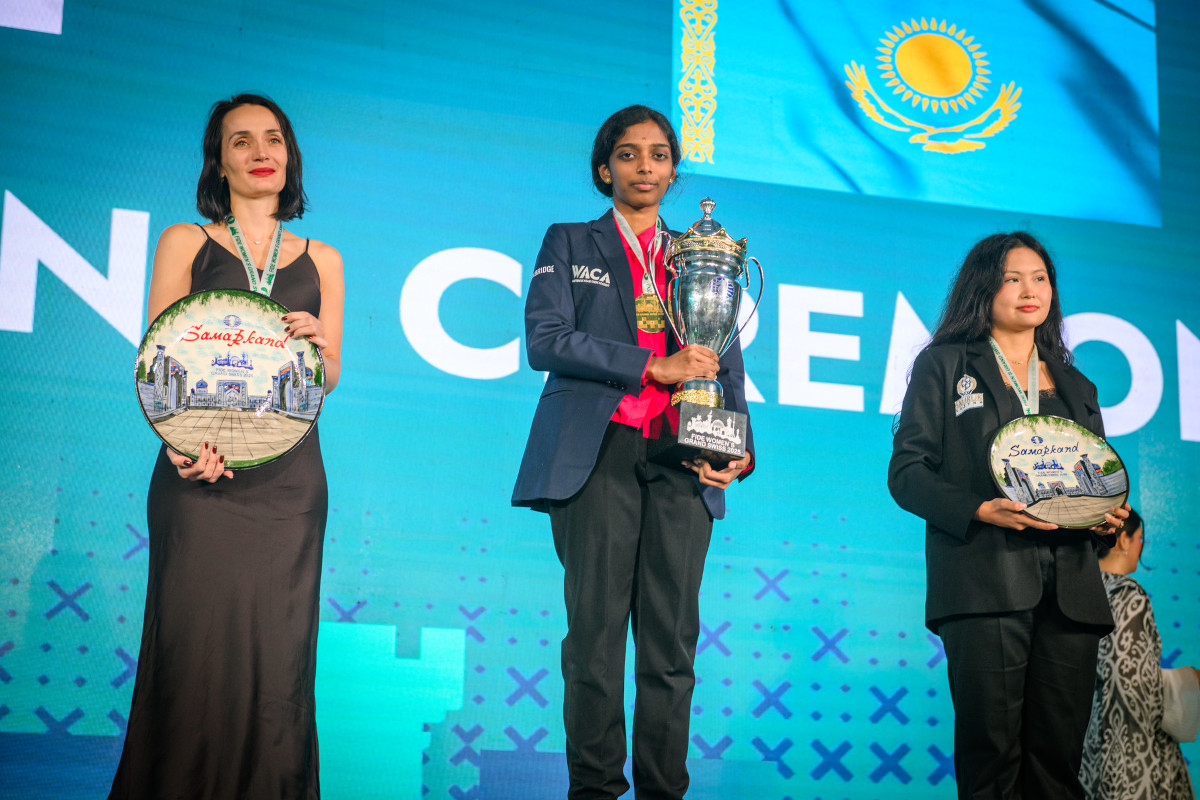 Vaishali wins Women's Grand Swiss for a second time in a row, Lagno ...