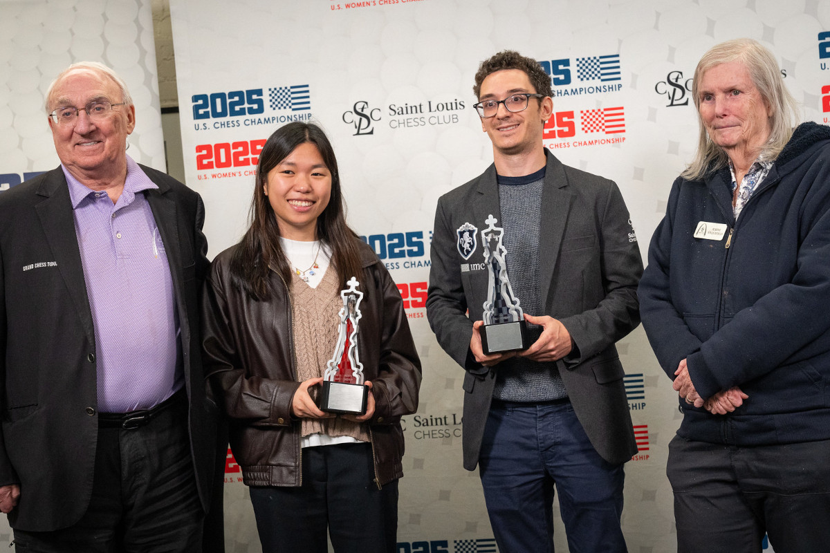 Fabiano Caruana and Carissa Yip win US Championships, again! | ChessBase