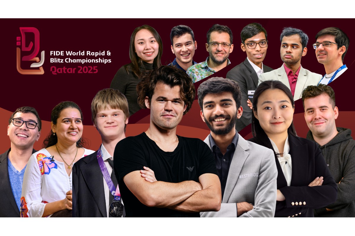 List of players for the World Rapid and Blitz event: Carlsen, Nepo and ...