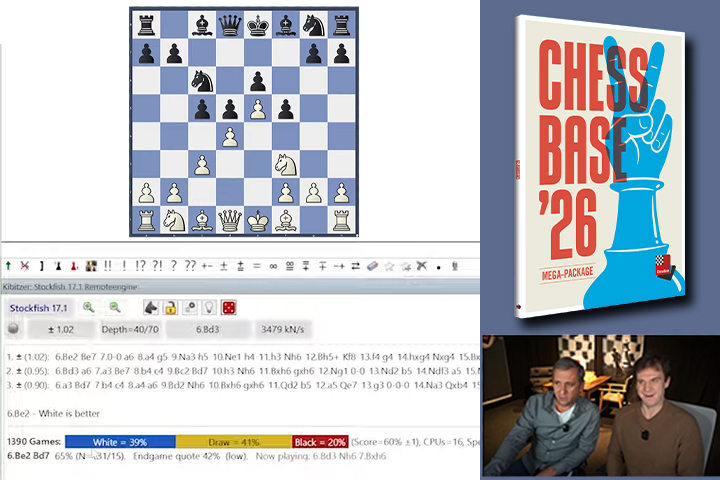 Dorian Rogozenco: How a Grandmaster Uses the New ChessBase 26 Monte-Carlo Analysis | ChessBase