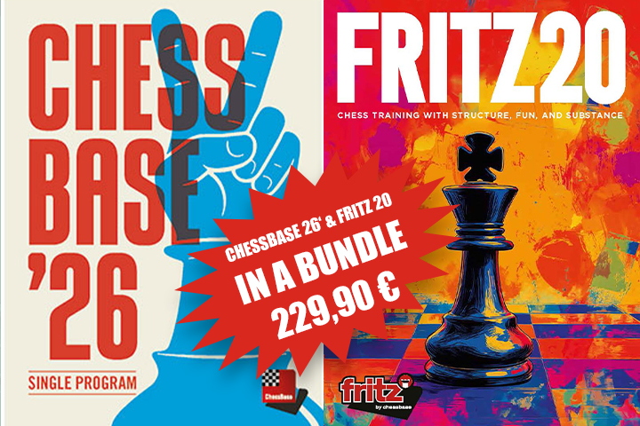 Christmas offer: ChessBase'26 plus Fritz 20 – the winning bundle ...