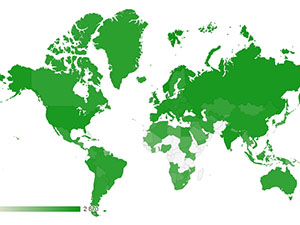 World Chess: New maps and statistics | ChessBase