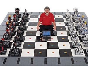You built what?! A giant robotic chess set! | ChessBase