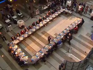 Magnus Carlsen plays Simul in Dutch Parliament | ChessBase