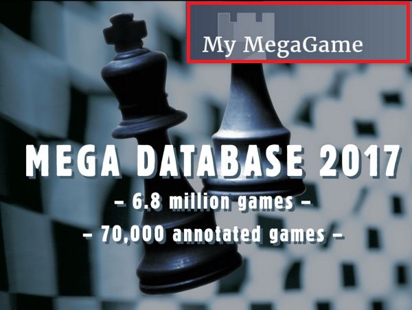 Make your best game a part of Mega Database 2017 | ChessBase