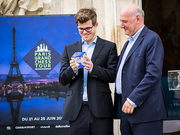 Magnus Carlsen wins Grand Chess Tour - Paris in exciting finish | ChessBase
