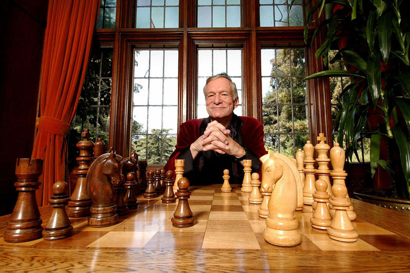 Hugh Hefner, Playboy, and Chess | ChessBase