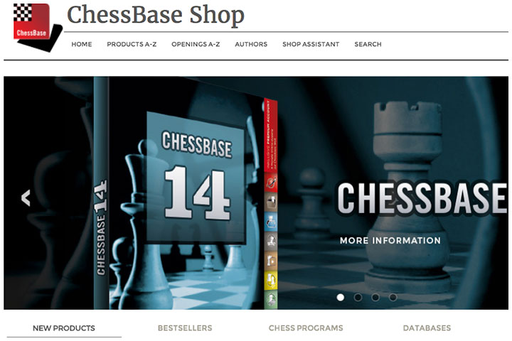 Welcome to the new ChessBase Shop! | ChessBase