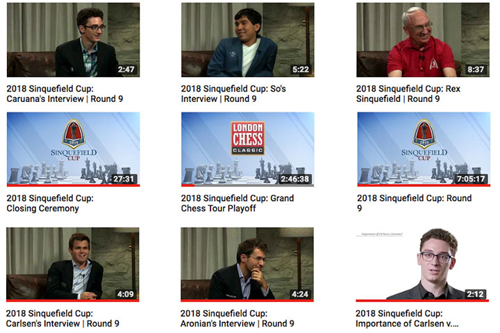 Sinquefield Cup video highlights (Part 3) | ChessBase
