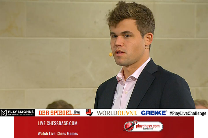Magnus Carlsen's Play Live Challenge | ChessBase