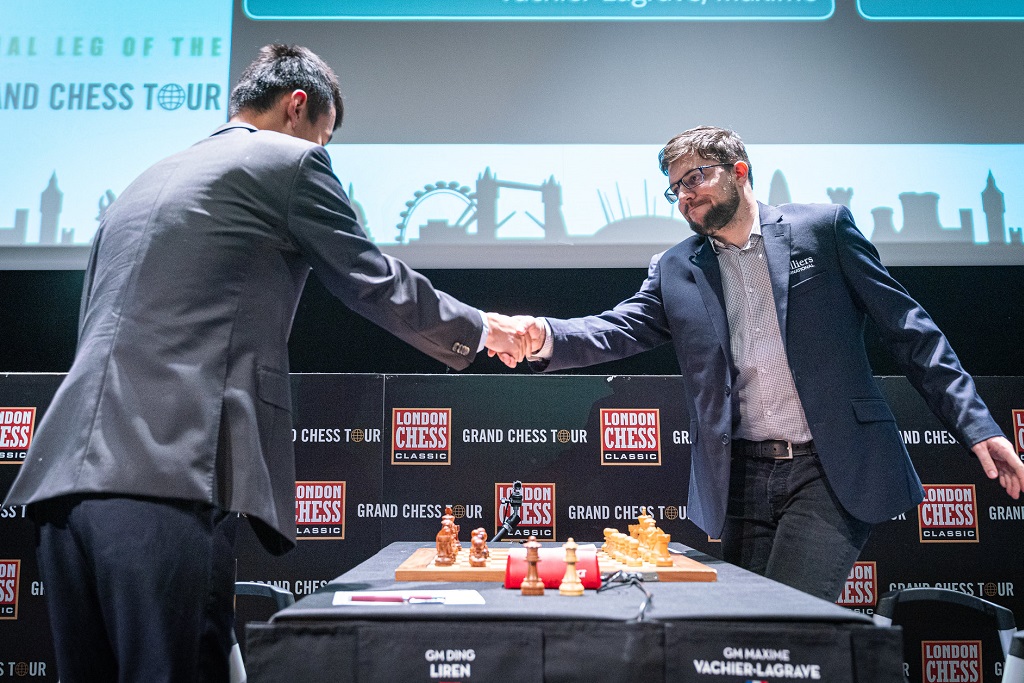 GCT Finals: Carlsen wins, Vachier-Lagrave escapes | ChessBase