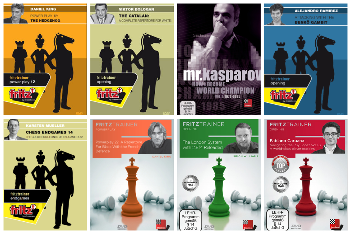 Bestsellers: The most popular ChessBase DVDs of the '10s | ChessBase